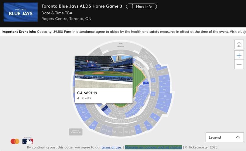 Blue Jays playoff tickets for sale