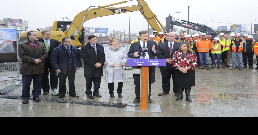 Construction of first Eglinton Crosstown LRT station a benefit for ...