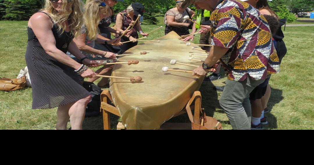 Conundrum, a 16-foot rawhide-covered cedar strip canoe, popular at ...