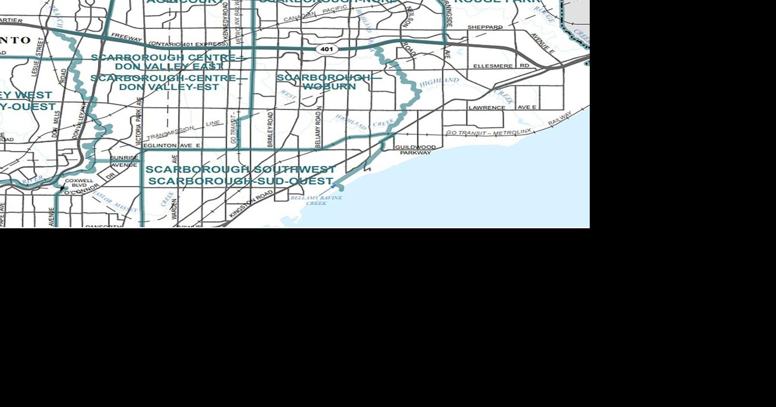 Toronto loses a riding as Scarborough Centre is merged with Don Valley East
