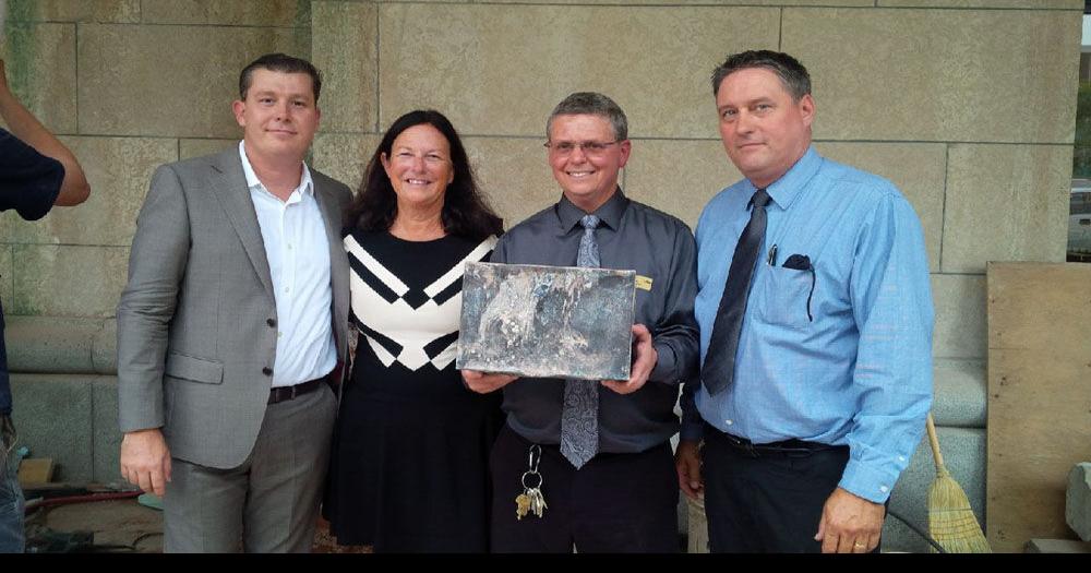 Time capsule found just in time to mark century milestone for ...