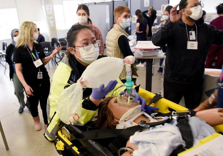 Hundreds participate in mock disaster scenarios at Centennial
