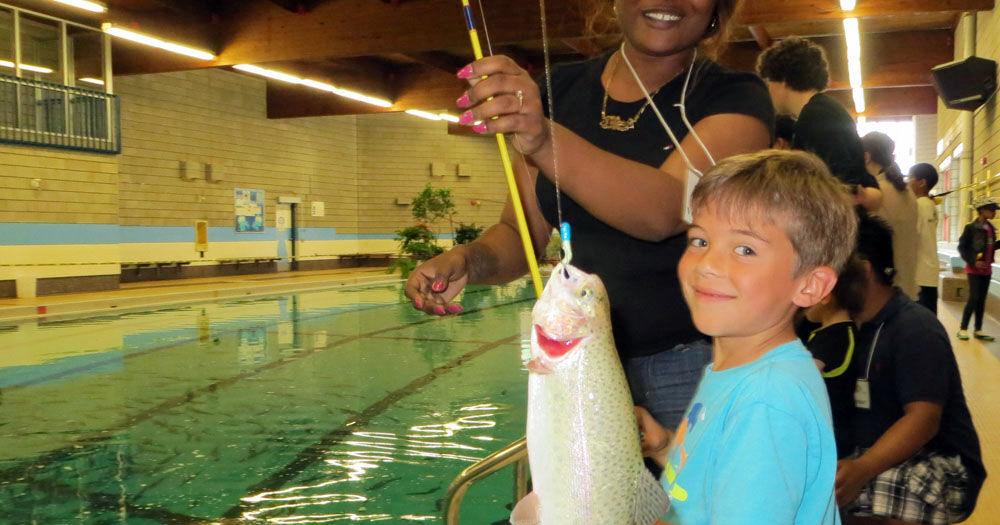 Scadding Court’s Gone Fishin’ event brings fishin’ to the community