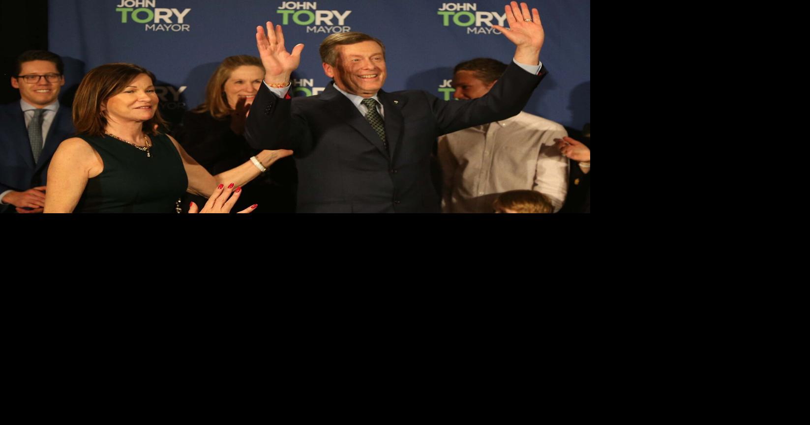 John Tory re-elected as Toronto mayor with ‘historic mandate’