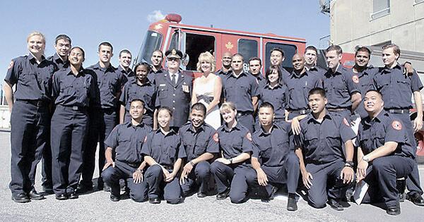 Fire academy hosts graduation for Centennial College program
