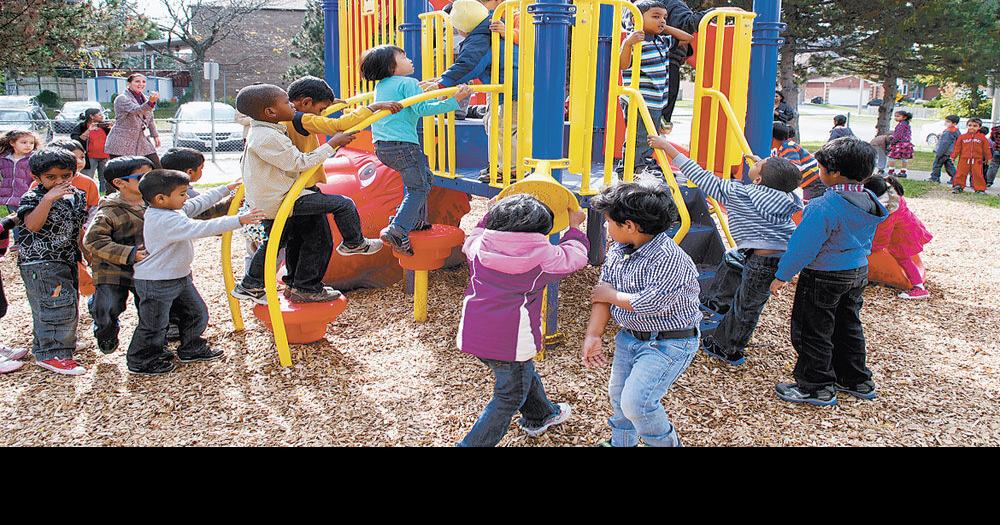 Mary Shadd school celebrates opening of new kindergarten playground ...