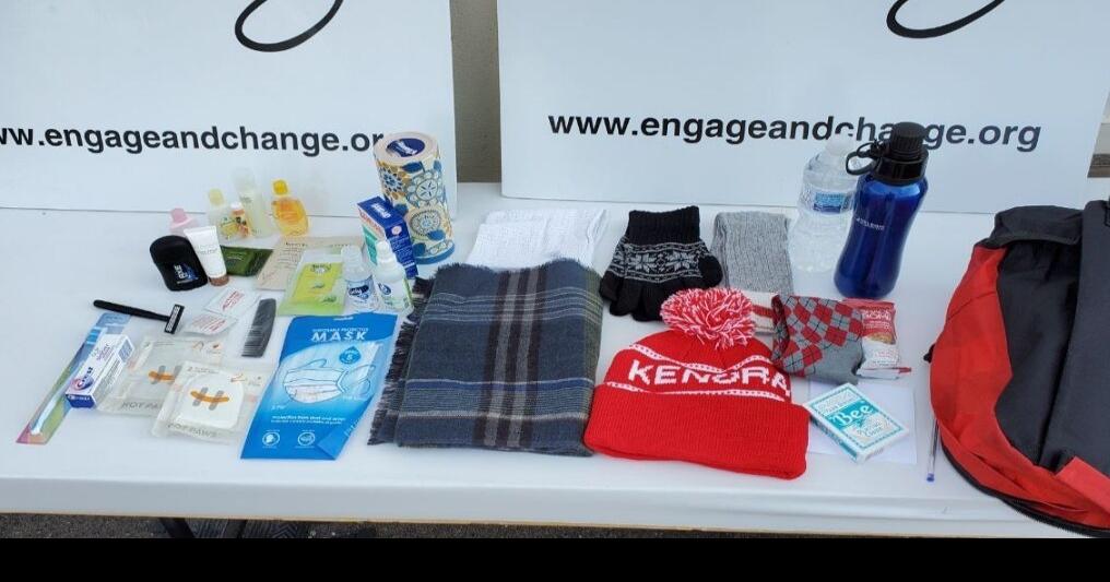 Survival kits help people experiencing homelessness get through winter ...