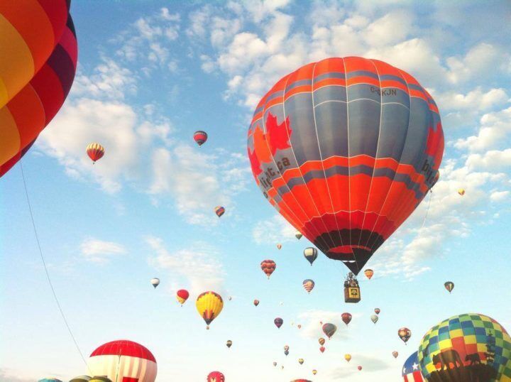 Hot air balloon ontario store