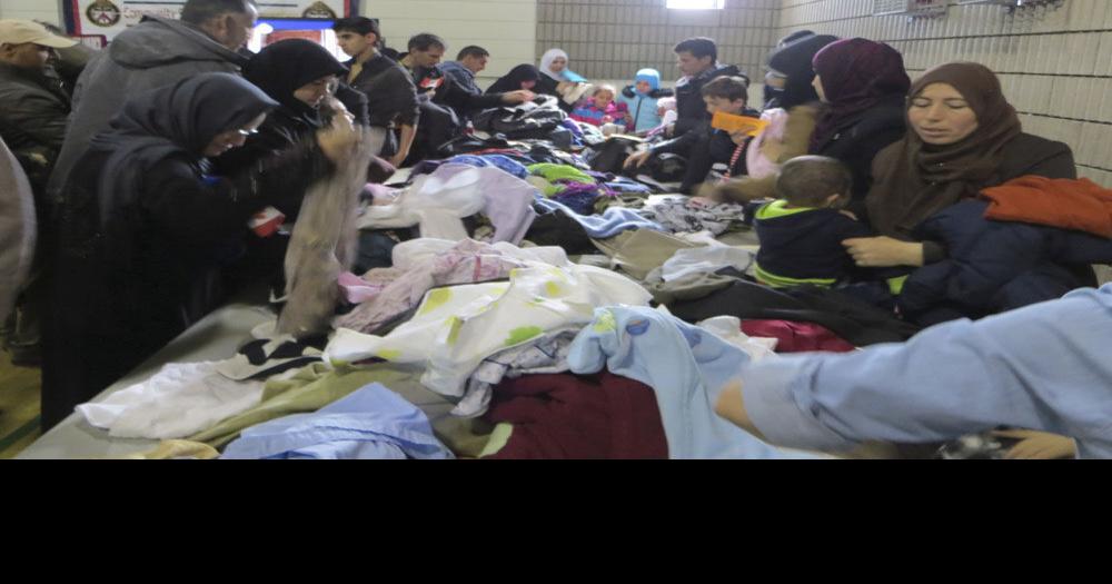 Syrian refugees receive warm welcome at Scadding Court Community Centre ...