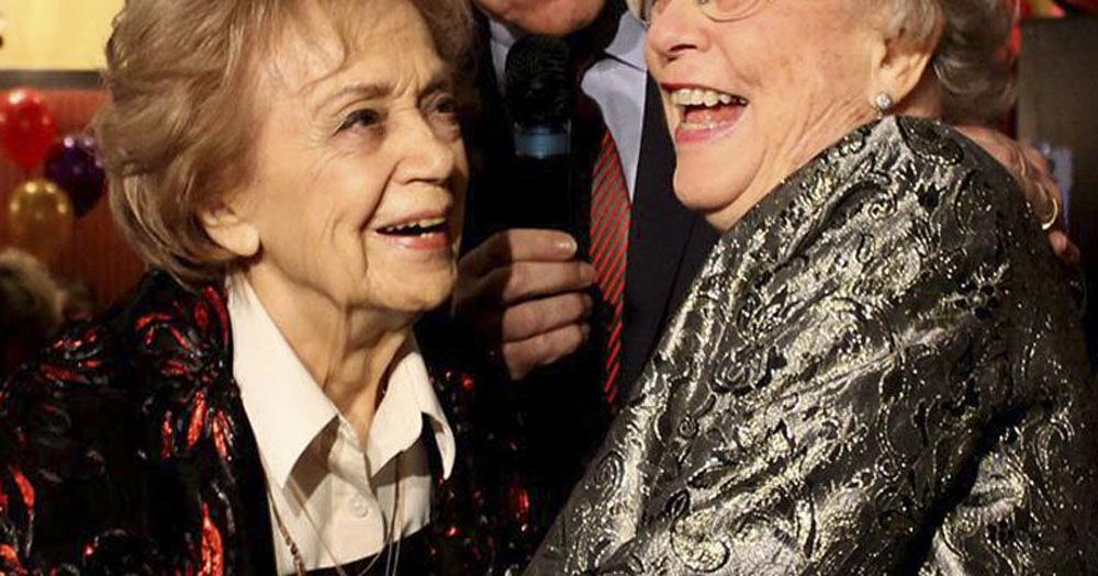 Alex Trebek celebrates Mary Thornton’s 100th birthday with Famous ...