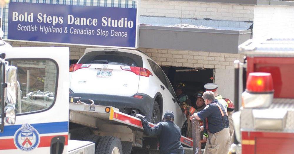 UPDATE: Woman, 68, dies after van crashes into Bold Steps Dance Studio ...
