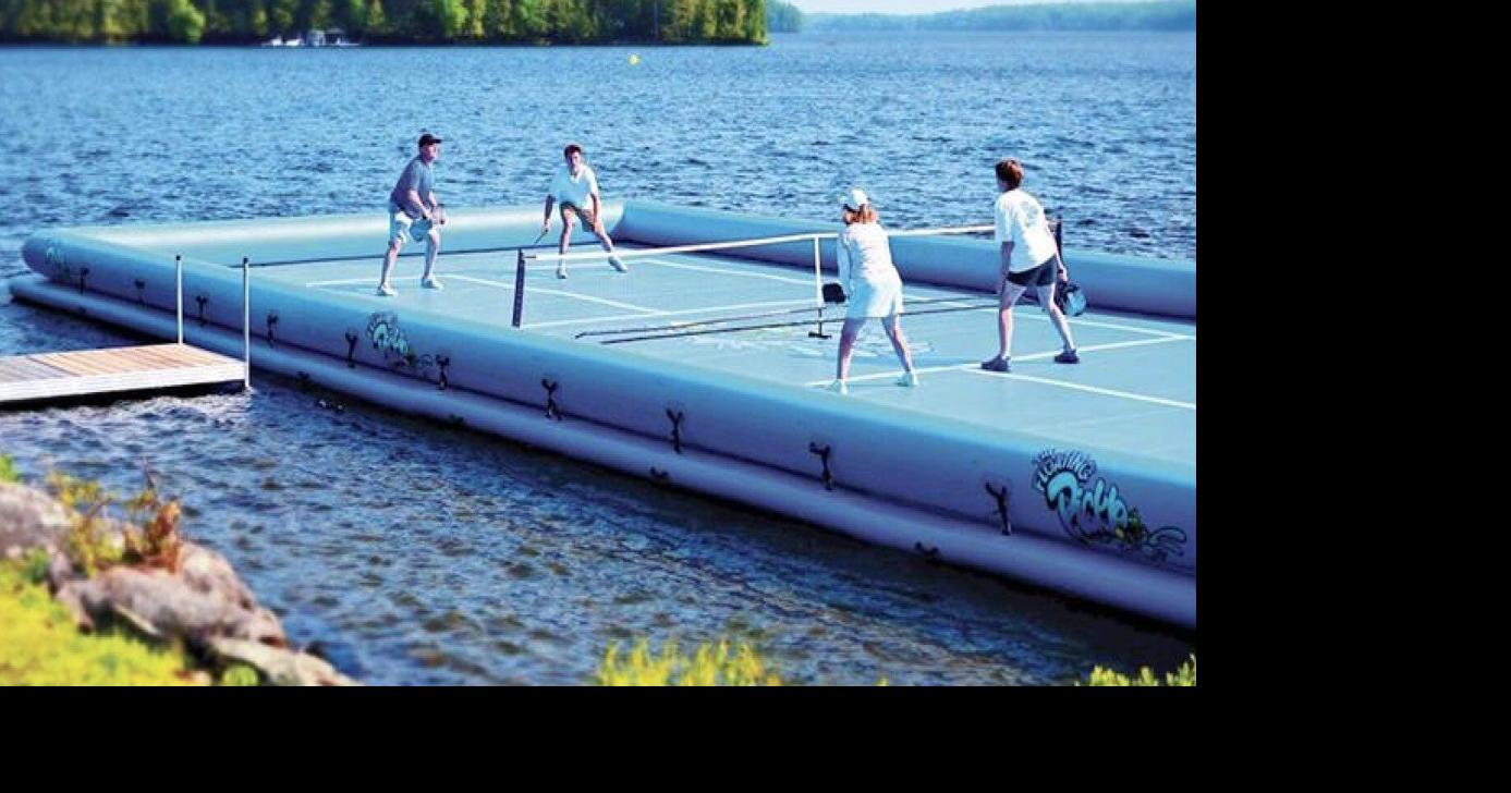 An indoor floating pickleball court is coming to Toronto