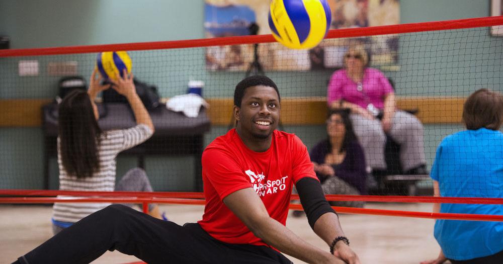 West Park hosts sitting volleyball demo in advance of Parapan Am Games
