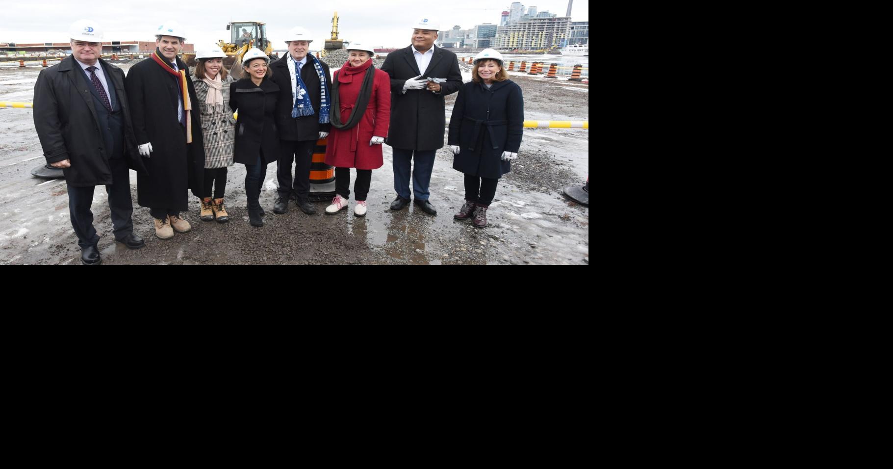 Ground breaks on Toronto Port Lands flood protection project