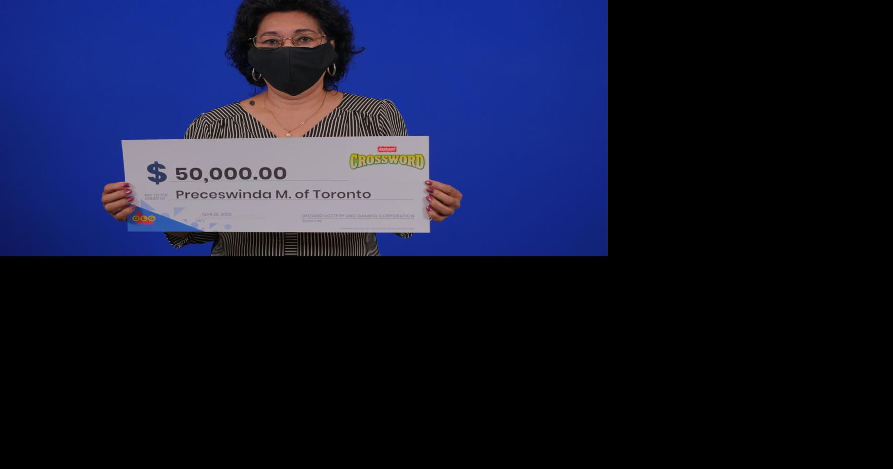 Toronto woman celebrates first big lottery win