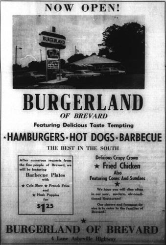 Picturing the past: Burgerland in Brevard | Features ...