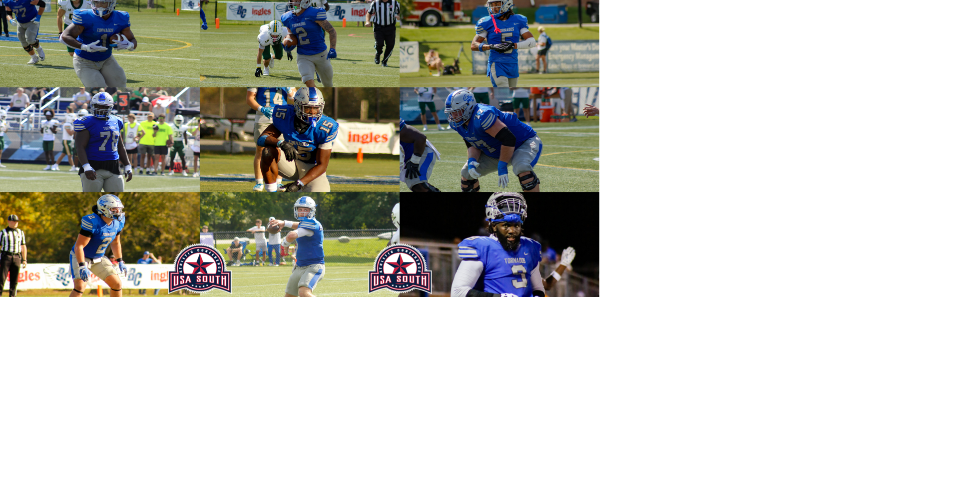 Dorsey Named Defensive Player of the Year; Tornados collect 9 USA South ...