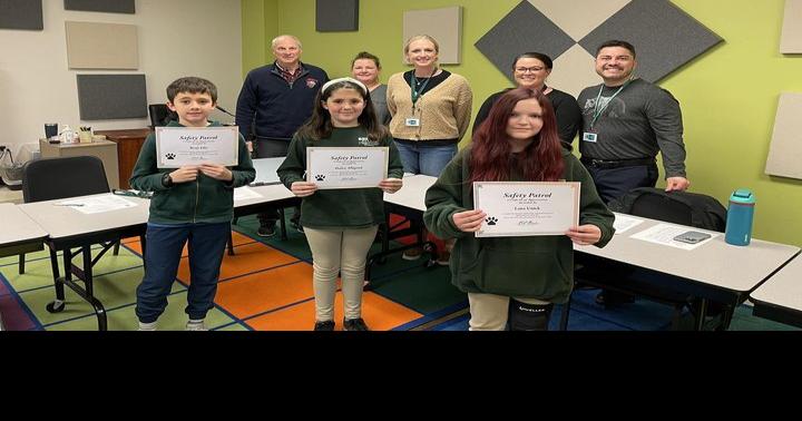 Academy students recognized as top 'Safety Patrol' officers | Education ...