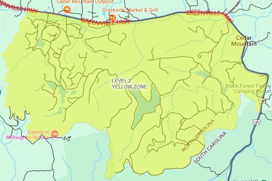 Table Rock Fire yellow evacuation zone: March 31 | Meteorology ...