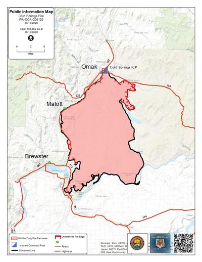 COLD SPRINGS FIRE: In update, team lists containment at 45 percent ...