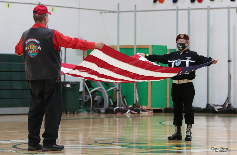Veterans gather at Inchelium school, share stories with students ahead ...