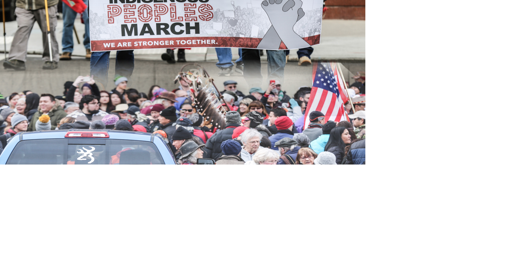 Tribal members partake in MMIW march | News | tribaltribune.com