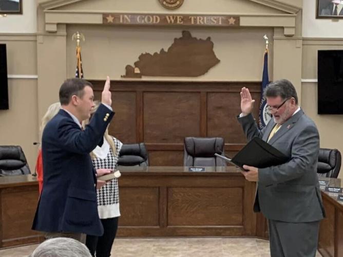 Hilbrecht and Pagel sworn into new positions | News | tribunecourier.com
