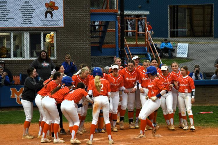 Trinlee Anderson hits first varsity homer, leads Lady Marshals past ...