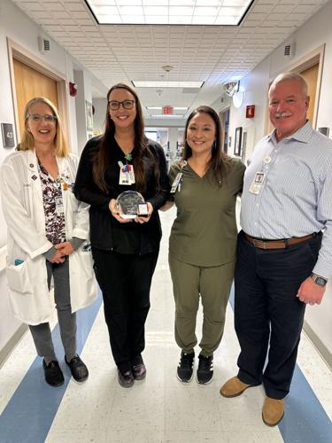 Futrell named Employee of the Month at MCCH | News | tribunecourier.com