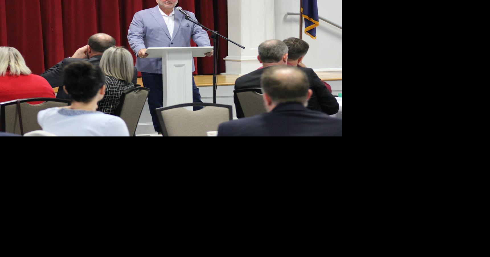 Spraggs addresses county at chamber breakfast | News | tribunecourier.com