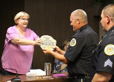 Benton PD recognized for dedicated service | News | tribunecourier.com