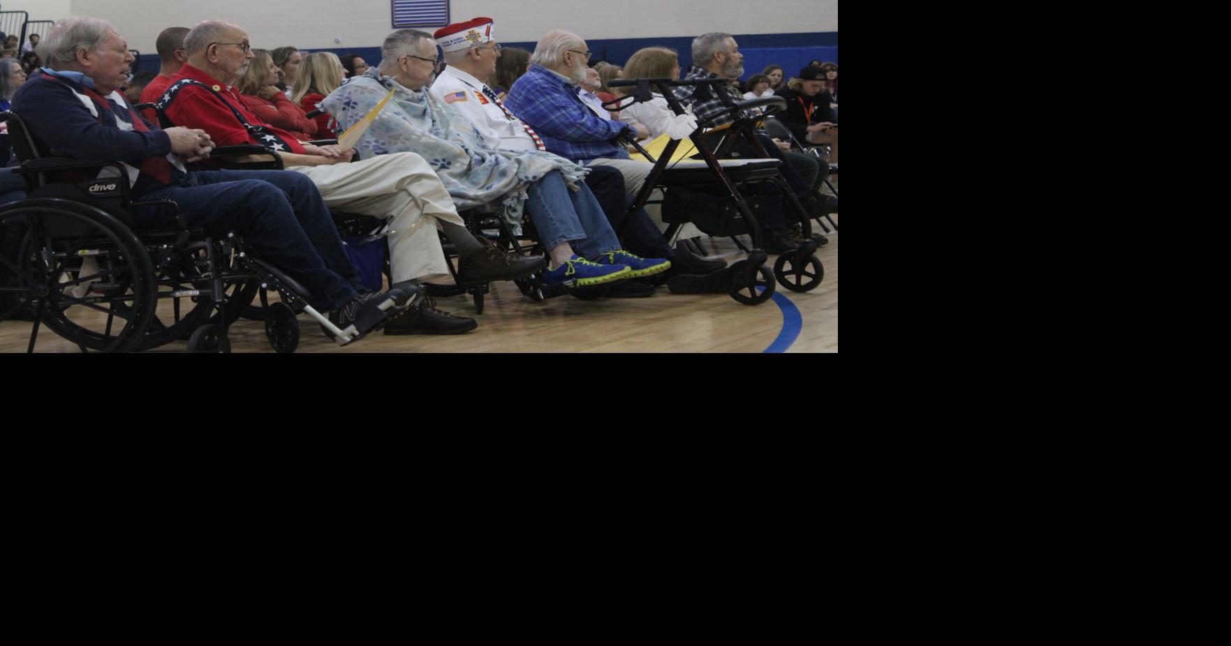 E.T. Booth Middle School celebrates Veterans Day | Education ...