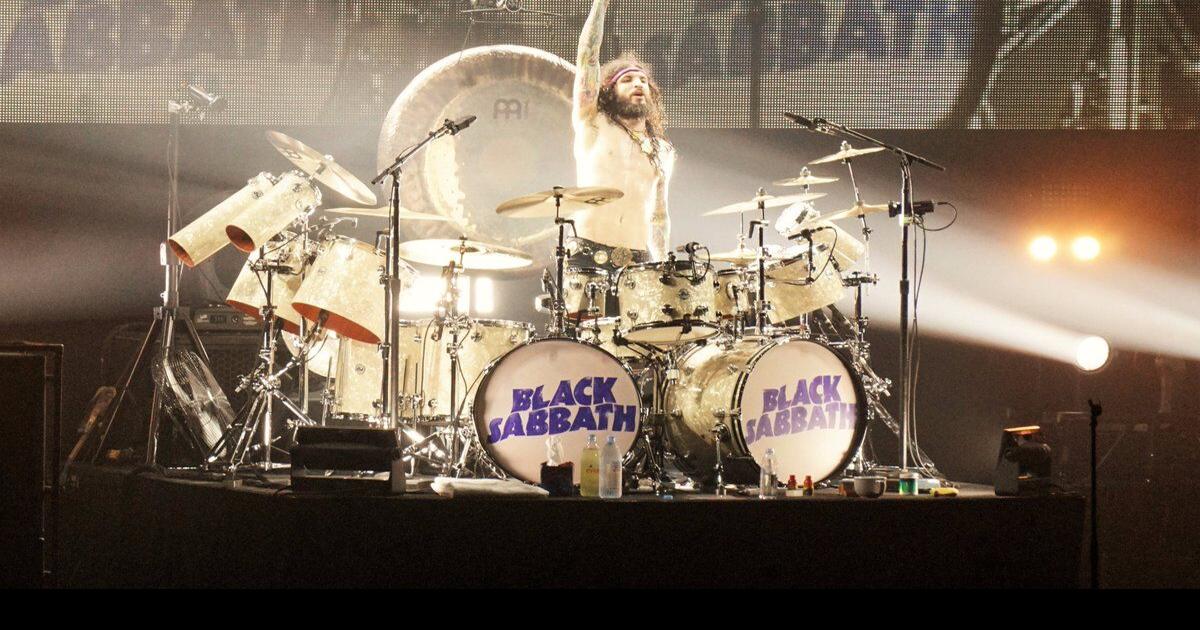 Drummer for Ozzy Osbourne and Black Sabbath Performing in Woodstock ...