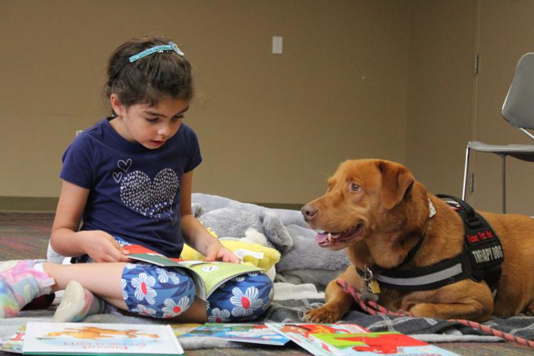 Therapy dog helps kids read at R.T. Jones Memorial Library | Lifestyle ...