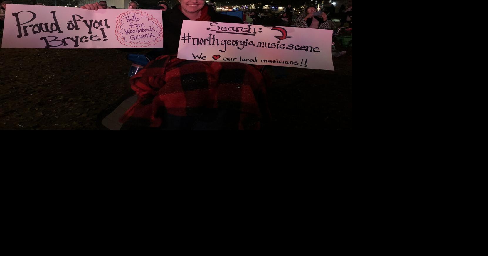 Cherokee County hometown fans show support for Leatherwood on 'The ...