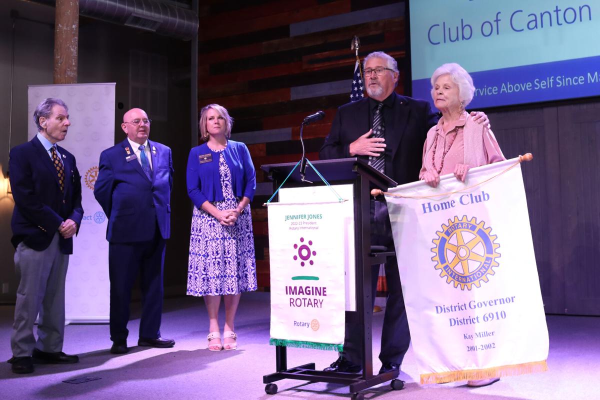 Canton Rotary names Rotarian of the Year and celebrates new leadership ...