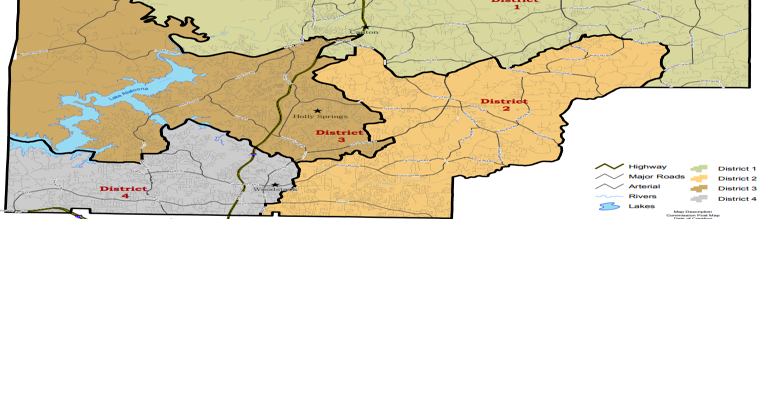Cherokee County makes recommendation for new commission district map ...