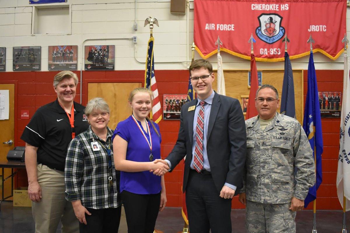 Cherokee High School student earns Silver Congressional Award | Local ...
