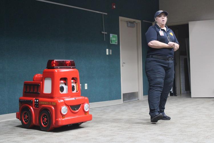 Families learn fire safety tips with Cherokee fire department | Local ...