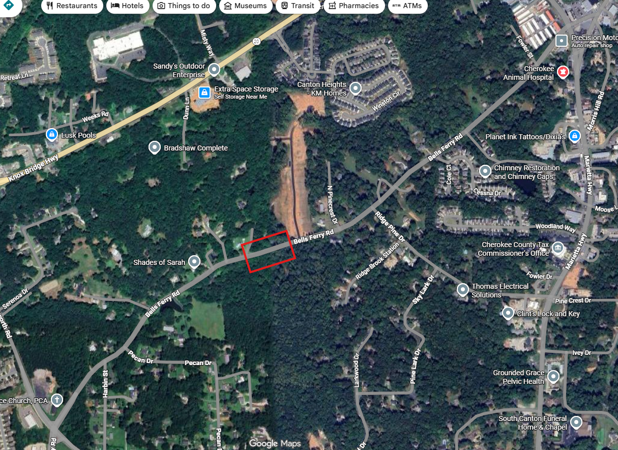 Canton: Road closure on Bells Ferry Road starting Jan. 12 | Local News ...