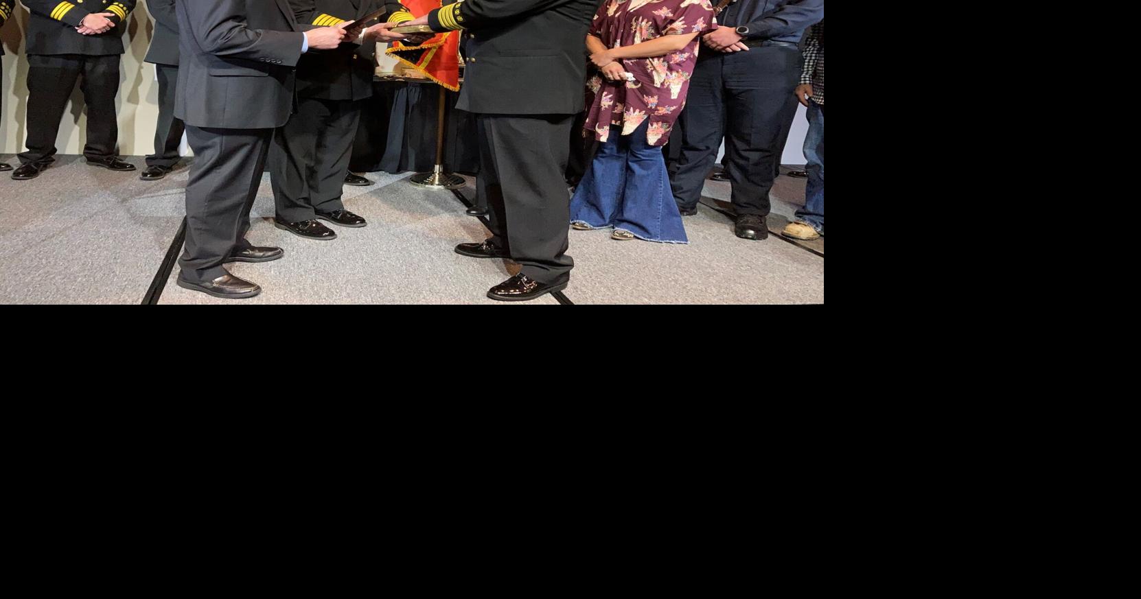 Cherokee County honors outgoing Fire Chief Tim Prather, swears in new ...