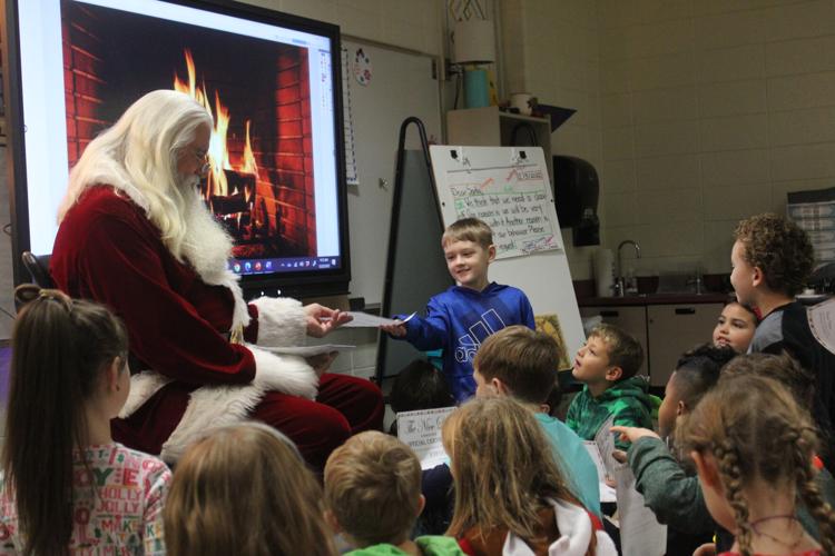 Santa Claus visits Sixes Elementary School | Lifestyle ...