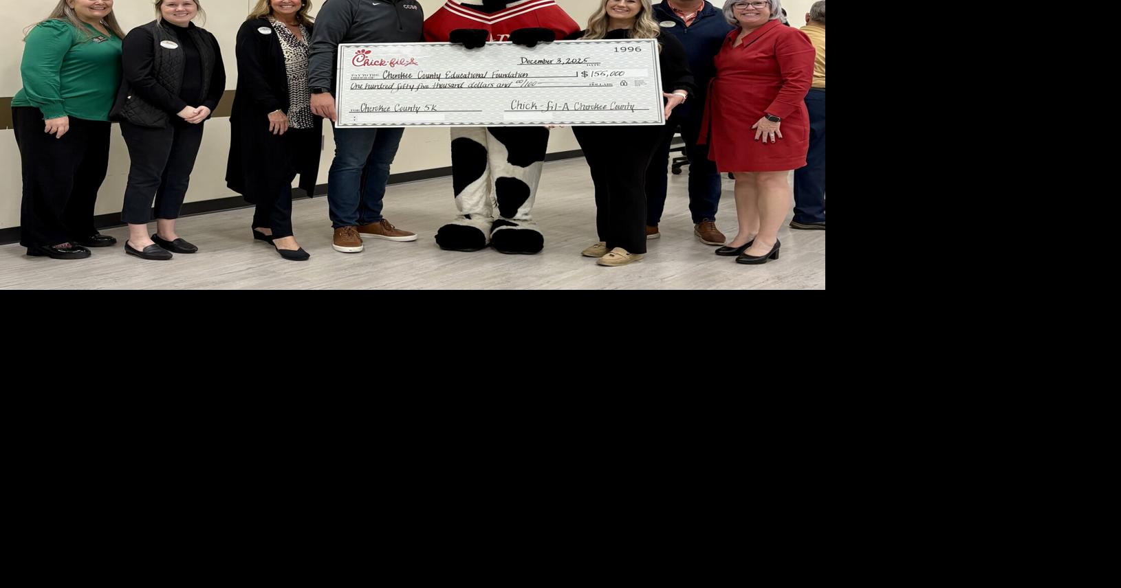 Cherokee Chick-fil-As donate $155K for local charities | Local News ...