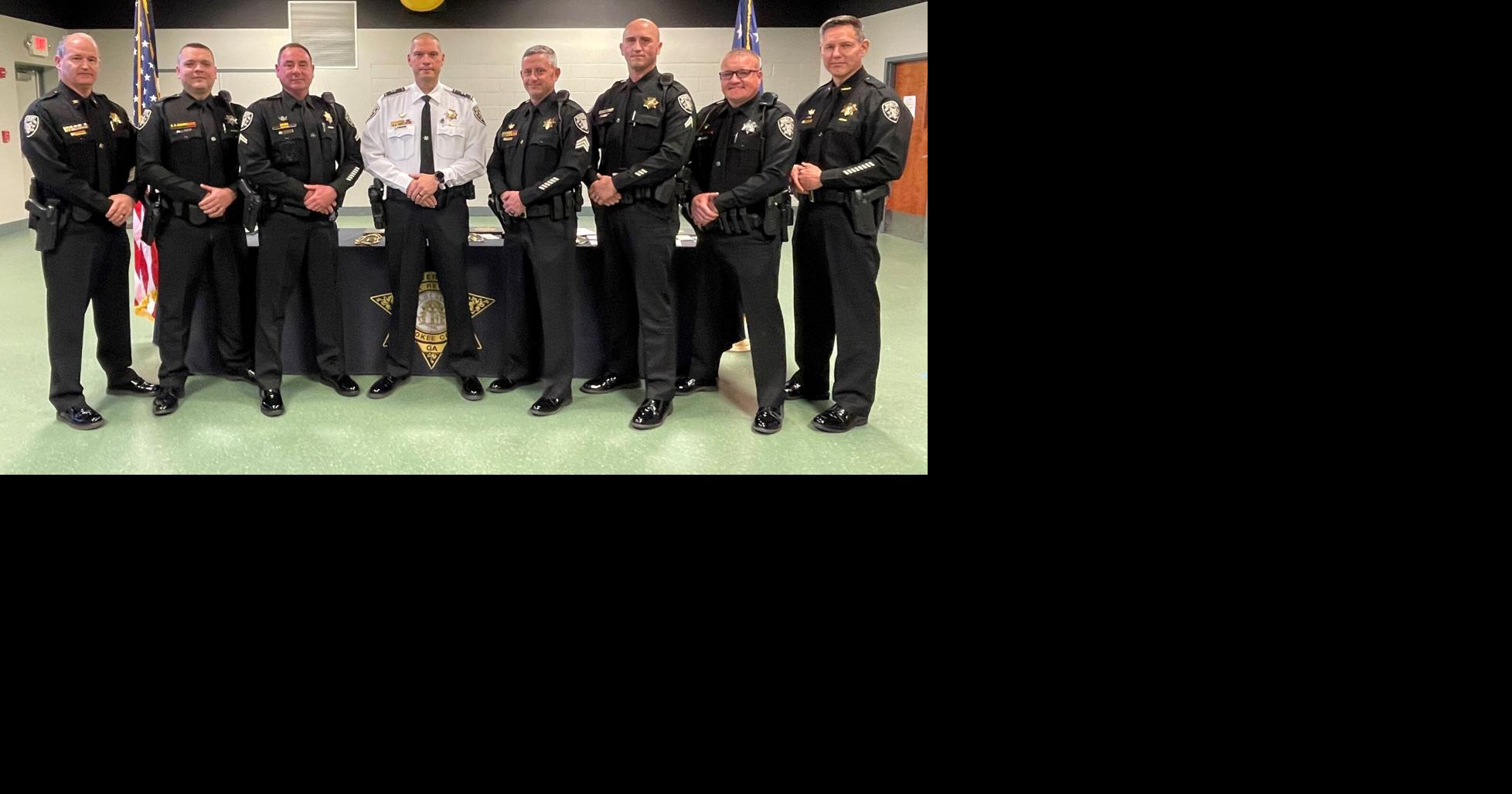 Cherokee Sheriff's Office promotes six officers | Local News ...