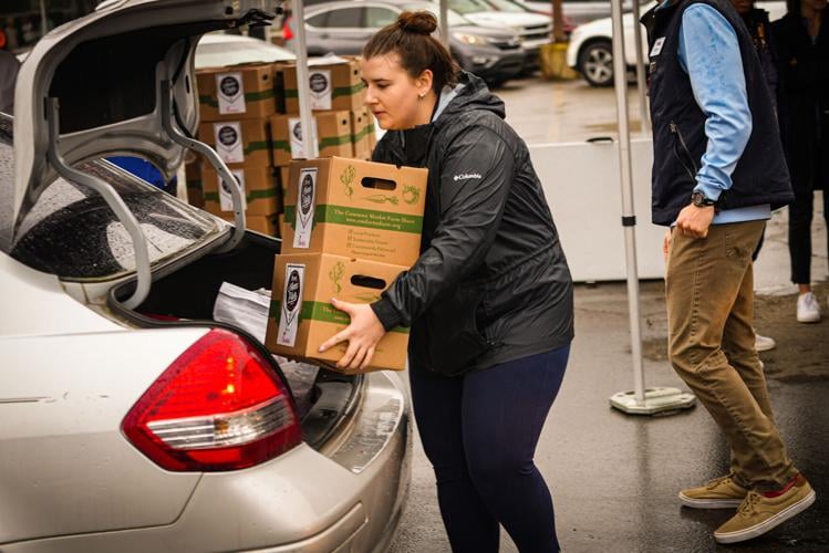 Atlanta Braves Home Plate Project visits Canton to distribute food to ...