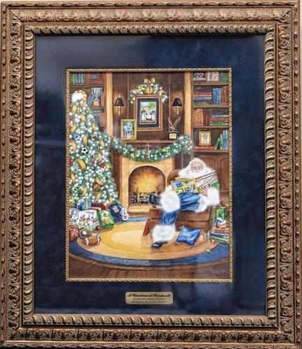 Local artist’s Christmas painting honors Floyd Falany | Lifestyle ...