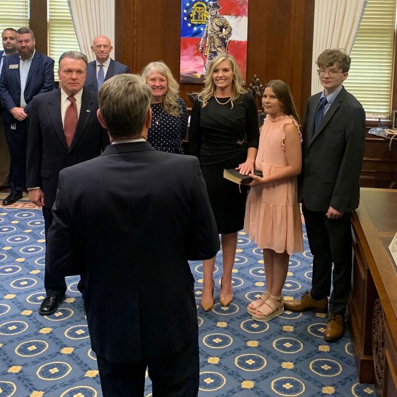 Treadaway sworn in as Cherokee's district attorney | Local News ...