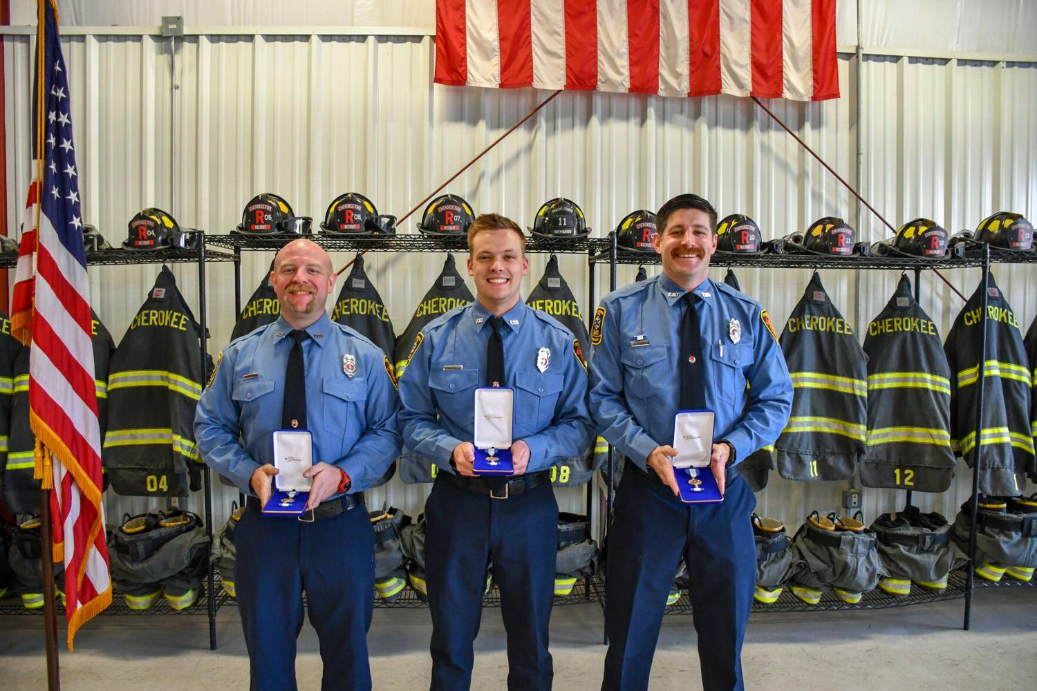 Twenty Firefighters Recognized with EMS Lifesaver Award | Local News ...