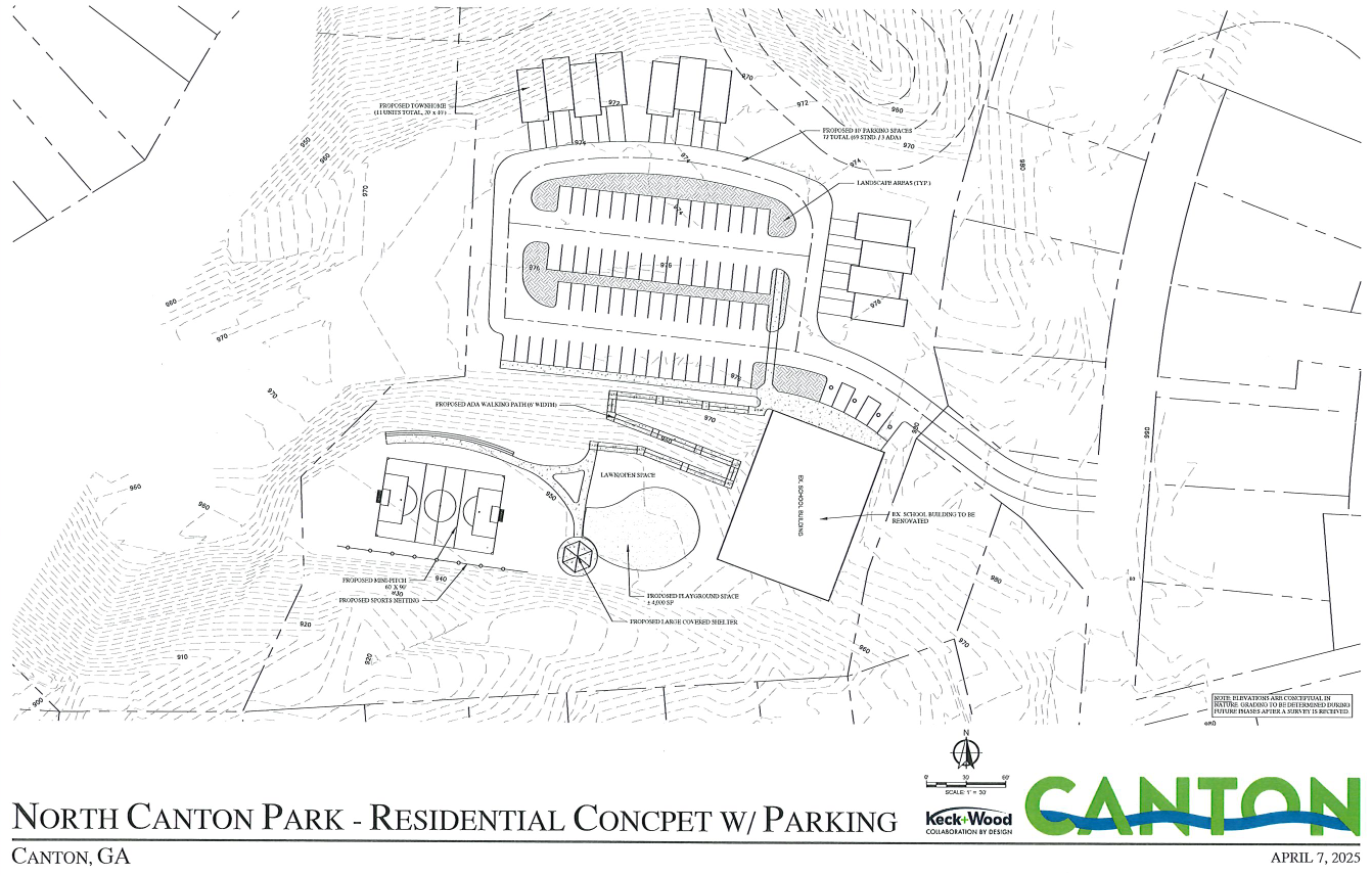 Preliminary Concepts Unveiled for North Canton Park | Local News ...
