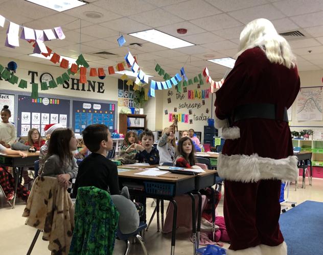 Santa Claus visits Sixes Elementary School | Lifestyle ...